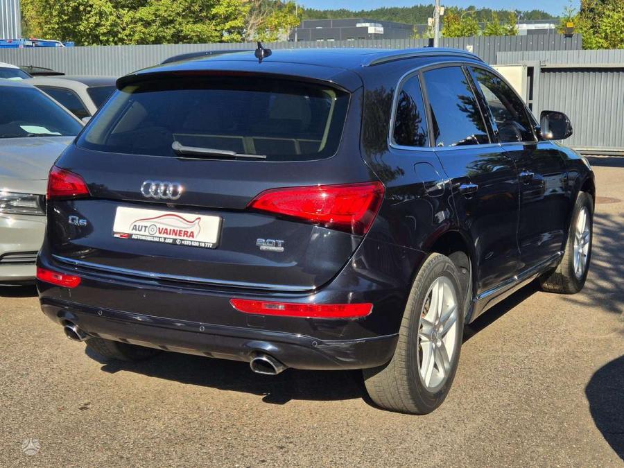 Blue Audi Q5 2015 in Vilnius, with an engine capacity of 1.98 L and mileage of 249 thousand km for 6999 €, photo 7 on AUTOMOTO.COM.LV
