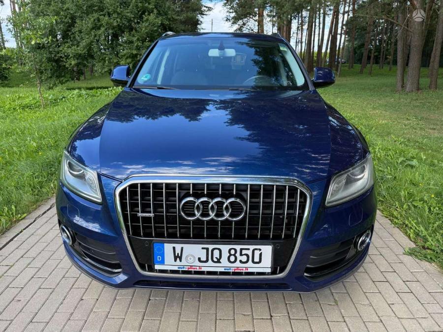 Zils Audi Q5 2015 Utena, ar dzinēja tilpumu 2.00 L un nobraukumu 268 tūkst. km par 13900 €, foto 3 vietnē AUTOMOTO.COM.LV