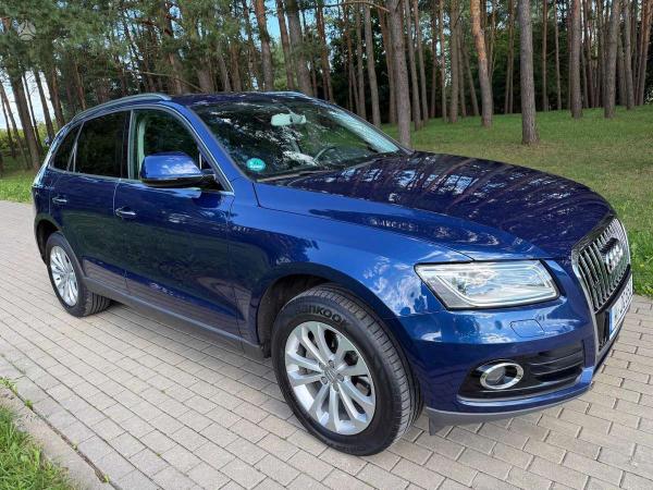 Blue Audi Q5 2015 in Utena, with an engine capacity of 2.00 L and mileage of 268 thousand km for 13900 €, photo 5 on AUTOMOTO.COM.LV
