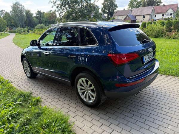 Blue Audi Q5 2015 in Utena, with an engine capacity of 2.00 L and mileage of 268 thousand km for 13900 €, photo 7 on AUTOMOTO.COM.LV