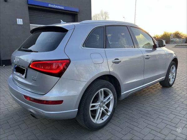 Blue Audi Q5 2015 in Taurage, with an engine capacity of 1.98 L and mileage of 118 thousand km for 13000 €, photo 4 on AUTOMOTO.COM.LV