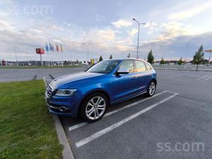 Blue Audi Q5 2015 in Riga, with an engine capacity of 3.00 L and mileage of 179 thousand km for 14200 €, photo 5 on AUTOMOTO.COM.LV