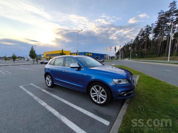 Zils Audi Q5 2015 Rīga, ar dzinēja tilpumu 3.00 L un nobraukumu 179 tūkst. km par 14200 €, foto 2 vietnē AUTOMOTO.COM.LV