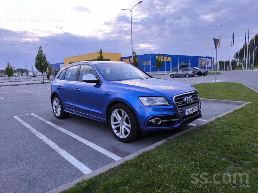 Zils Audi Q5 2015 Rīga, ar dzinēja tilpumu 3.00 L un nobraukumu 179 tūkst. km par 15750 €, foto 3 vietnē AUTOMOTO.COM.LV