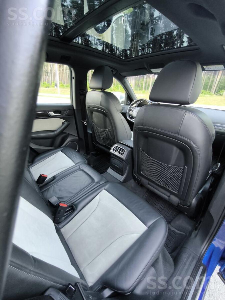 Zils Audi Q5 2015 Rīga, ar dzinēja tilpumu 3.00 L un nobraukumu 179 tūkst. km par 15750 €, foto 9 vietnē AUTOMOTO.COM.LV