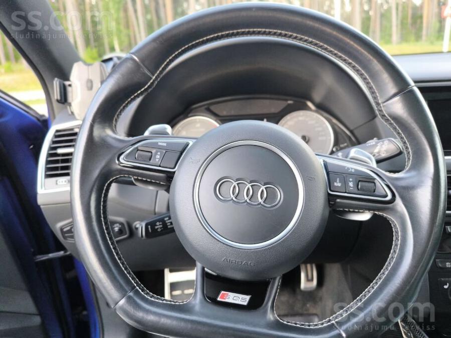 Zils Audi Q5 2015 Rīga, ar dzinēja tilpumu 3.00 L un nobraukumu 179 tūkst. km par 15750 €, foto 12 vietnē AUTOMOTO.COM.LV