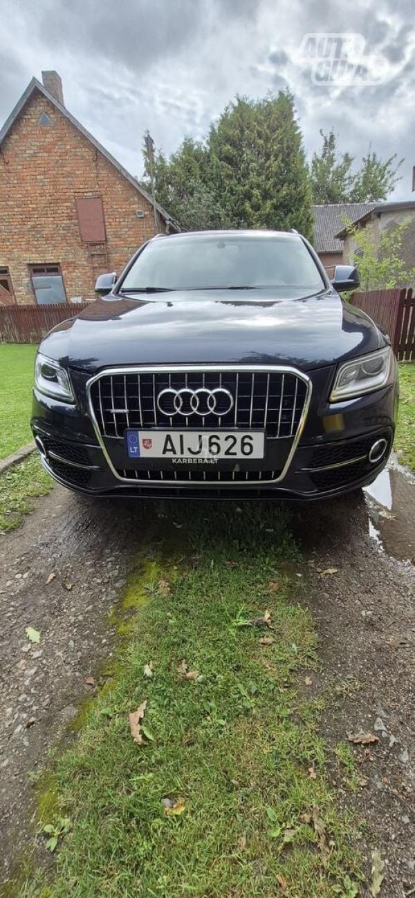 Audi Q5 2015 Kretinga vietnē Zils Audi Q5 2015 Kretinga, ar dzinēja tilpumu 3.00 L un nobraukumu 260 tūkst. km par 9650 €, foto 8 vietnē AUTOMOTO.COM.LV