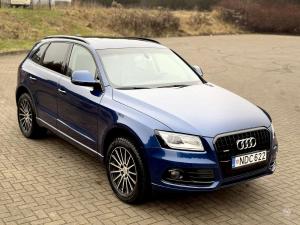 Blue Audi Q5 2016 in Vilnius, with an engine capacity of 2.00 L and mileage of 206 thousand km for 11900 €, photo  on AUTOMOTO.COM.LV