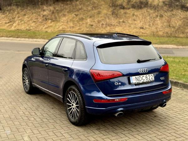 Blue Audi Q5 2016 in Vilnius, with an engine capacity of 2.00 L and mileage of 206 thousand km for 11900 €, photo 5 on AUTOMOTO.COM.LV
