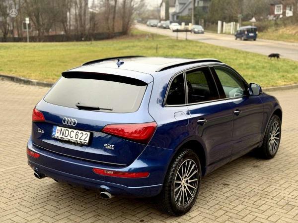 Blue Audi Q5 2016 in Vilnius, with an engine capacity of 2.00 L and mileage of 206 thousand km for 11900 €, photo 6 on AUTOMOTO.COM.LV