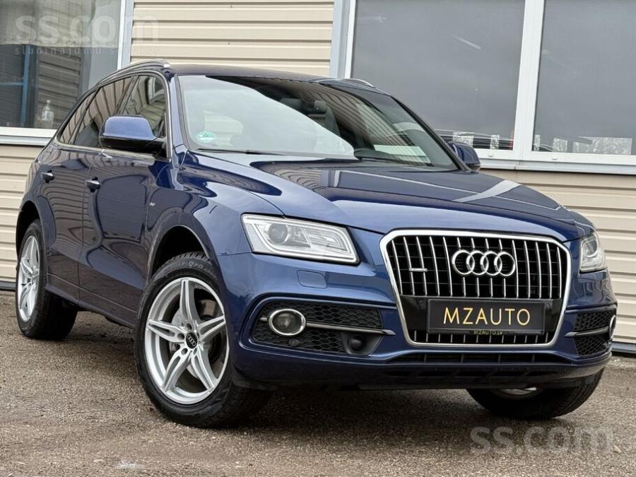 Zils Audi Q5 2016 Tukums, ar dzinēja tilpumu 3.00 L un nobraukumu 199 tūkst. km par 16900 €, foto 1 vietnē AUTOMOTO.COM.LV