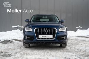Blue Audi Q5 2016 in Vilnius, with an engine capacity of 2.00 L and mileage of 216 thousand km for 13950 €, photo 4 on AUTOMOTO.COM.LV