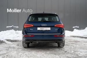 Blue Audi Q5 2016 in Vilnius, with an engine capacity of 2.00 L and mileage of 216 thousand km for 13950 €, photo 5 on AUTOMOTO.COM.LV
