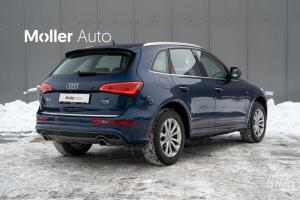 Blue Audi Q5 2016 in Vilnius, with an engine capacity of 2.00 L and mileage of 216 thousand km for 13950 €, photo 6 on AUTOMOTO.COM.LV