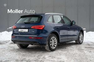 Blue Audi Q5 2016 in Vilnius, with an engine capacity of 2.00 L and mileage of 216 thousand km for 13950 €, photo 6 on AUTOMOTO.COM.LV