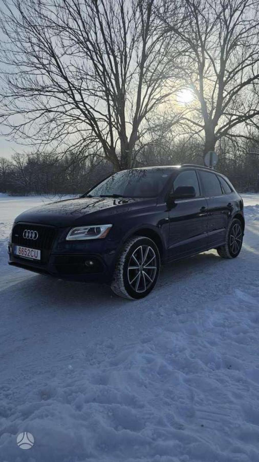 Blue Audi Q5 2016 in Kaunas, with an engine capacity of 3.00 L and mileage of 184 thousand km for 14550 €, photo 1 on AUTOMOTO.COM.LV