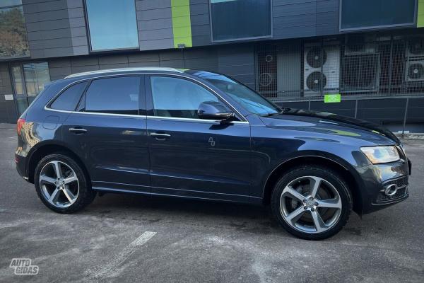 Blue Audi Q5 2016 in Vilnius, with an engine capacity of 3.00 L and mileage of 136 thousand km for 15960 €, photo 1 on AUTOMOTO.COM.LV