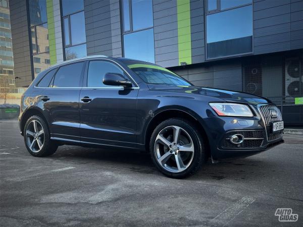 Blue Audi Q5 2016 in Vilnius, with an engine capacity of 3.00 L and mileage of 136 thousand km for 15960 €, photo 2 on AUTOMOTO.COM.LV