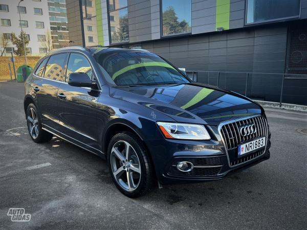 Blue Audi Q5 2016 in Vilnius, with an engine capacity of 3.00 L and mileage of 136 thousand km for 15960 €, photo 3 on AUTOMOTO.COM.LV