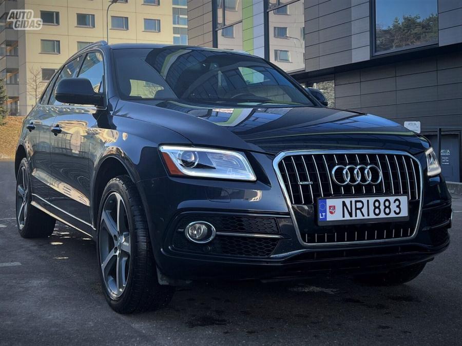 Zils Audi Q5 2016 Viļņa, ar dzinēja tilpumu 3.00 L un nobraukumu 136 tūkst. km par 15960 €, foto 4 vietnē AUTOMOTO.COM.LV