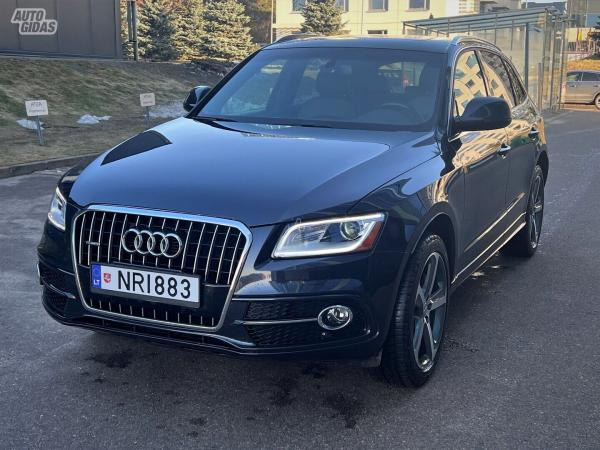Blue Audi Q5 2016 in Vilnius, with an engine capacity of 3.00 L and mileage of 136 thousand km for 15960 €, photo 7 on AUTOMOTO.COM.LV