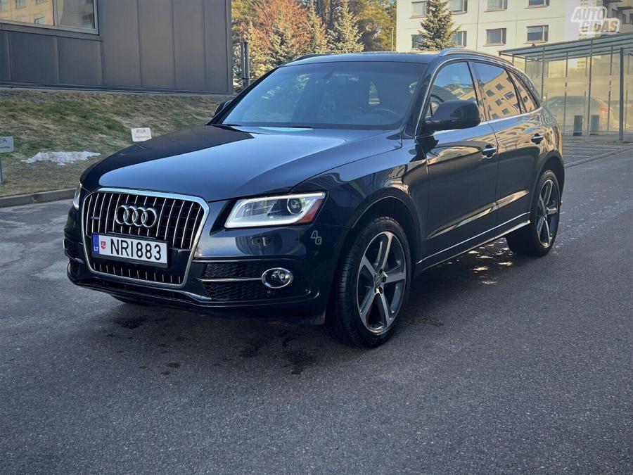 Zils Audi Q5 2016 Viļņa, ar dzinēja tilpumu 3.00 L un nobraukumu 136 tūkst. km par 15960 €, foto 9 vietnē AUTOMOTO.COM.LV