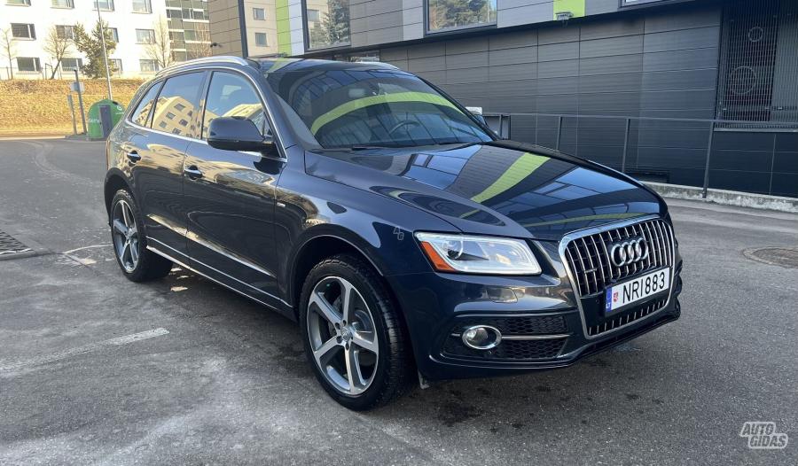 Zils Audi Q5 2016 Viļņa, ar dzinēja tilpumu 3.00 L un nobraukumu 136 tūkst. km par 15960 €, foto 19 vietnē AUTOMOTO.COM.LV