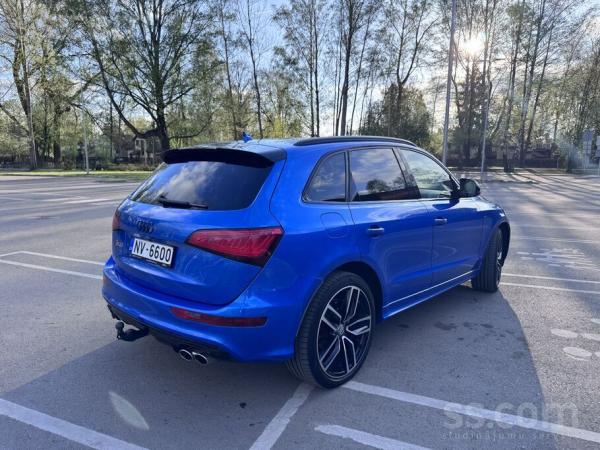Blue Audi Q5 2016 in Riga, with an engine capacity of 3.00 L and mileage of 230 thousand km for 17900 €, photo 2 on AUTOMOTO.COM.LV