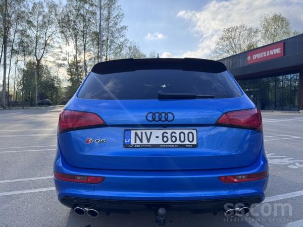 Blue Audi Q5 2016 in Riga, with an engine capacity of 3.00 L and mileage of 230 thousand km for 17900 €, photo 6 on AUTOMOTO.COM.LV