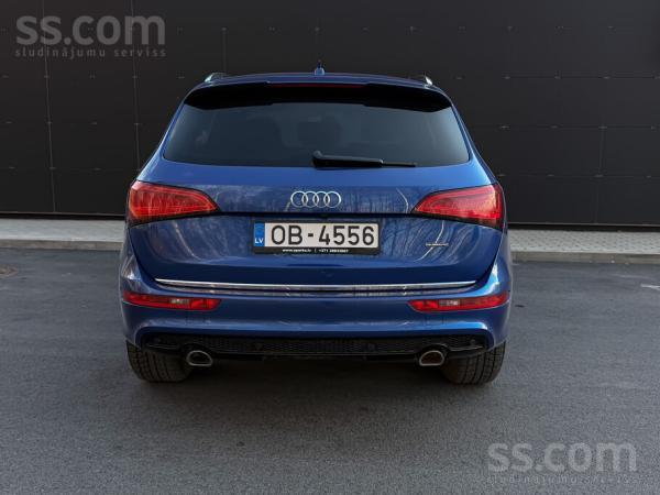 Blue Audi Q5 2016 in Jelgava, with an engine capacity of 3.00 L and mileage of 227 thousand km for 16700 €, photo 6 on AUTOMOTO.COM.LV