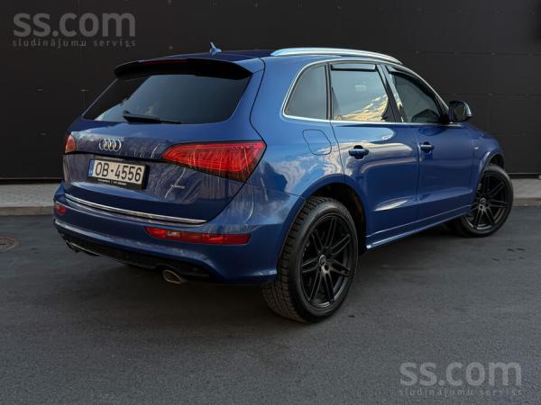 Blue Audi Q5 2016 in Jelgava, with an engine capacity of 3.00 L and mileage of 227 thousand km for 16700 €, photo 7 on AUTOMOTO.COM.LV