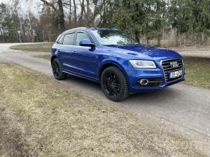 Blue Audi Q5 2016 in Jelgava, with an engine capacity of 3.00 L and mileage of 227 thousand km for 17300 €, photo  on AUTOMOTO.COM.LV
