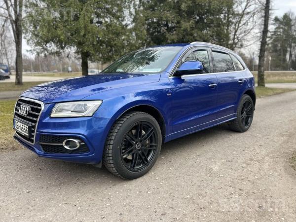 Zils Audi Q5 2016 Jelgava, ar dzinēja tilpumu 3.00 L un nobraukumu 227 tūkst. km par 17300 €, foto 2 vietnē AUTOMOTO.COM.LV