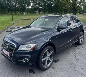 Zils Audi Q5 2016 Kauņa, ar dzinēja tilpumu 3.00 L un nobraukumu 110 tūkst. km par 15500 €, foto  vietnē AUTOMOTO.COM.LV