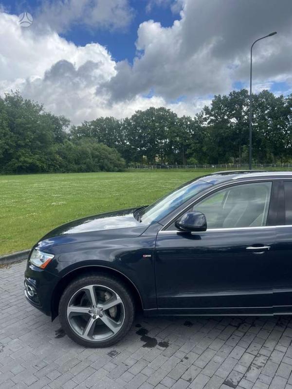 Blue Audi Q5 2016 in Kaunas, with an engine capacity of 3.00 L and mileage of 110 thousand km for 15500 €, photo 6 on AUTOMOTO.COM.LV