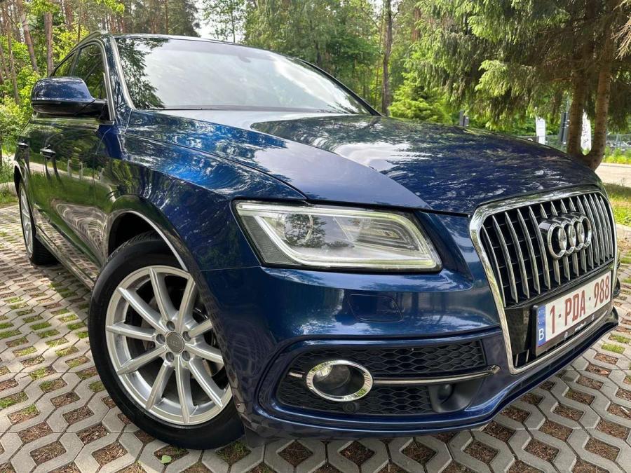 Zils Audi Q5 2016 Viļņa, ar dzinēja tilpumu 1.97 L un nobraukumu 300 tūkst. km par 13300 €, foto 14 vietnē AUTOMOTO.COM.LV