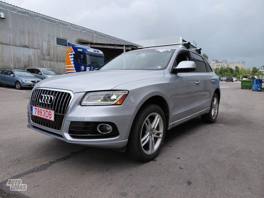 Blue Audi Q5 2016 in Klaipeda, with an engine capacity of 2.00 L and mileage of 225 thousand km for 10200 €, photo 3 on AUTOMOTO.COM.LV