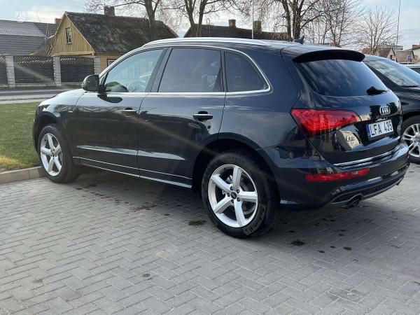 Blue Audi Q5 2016 in Mazeikiai, with an engine capacity of 1.99 L and mileage of 80 thousand km for 13500 €, photo 3 on AUTOMOTO.COM.LV