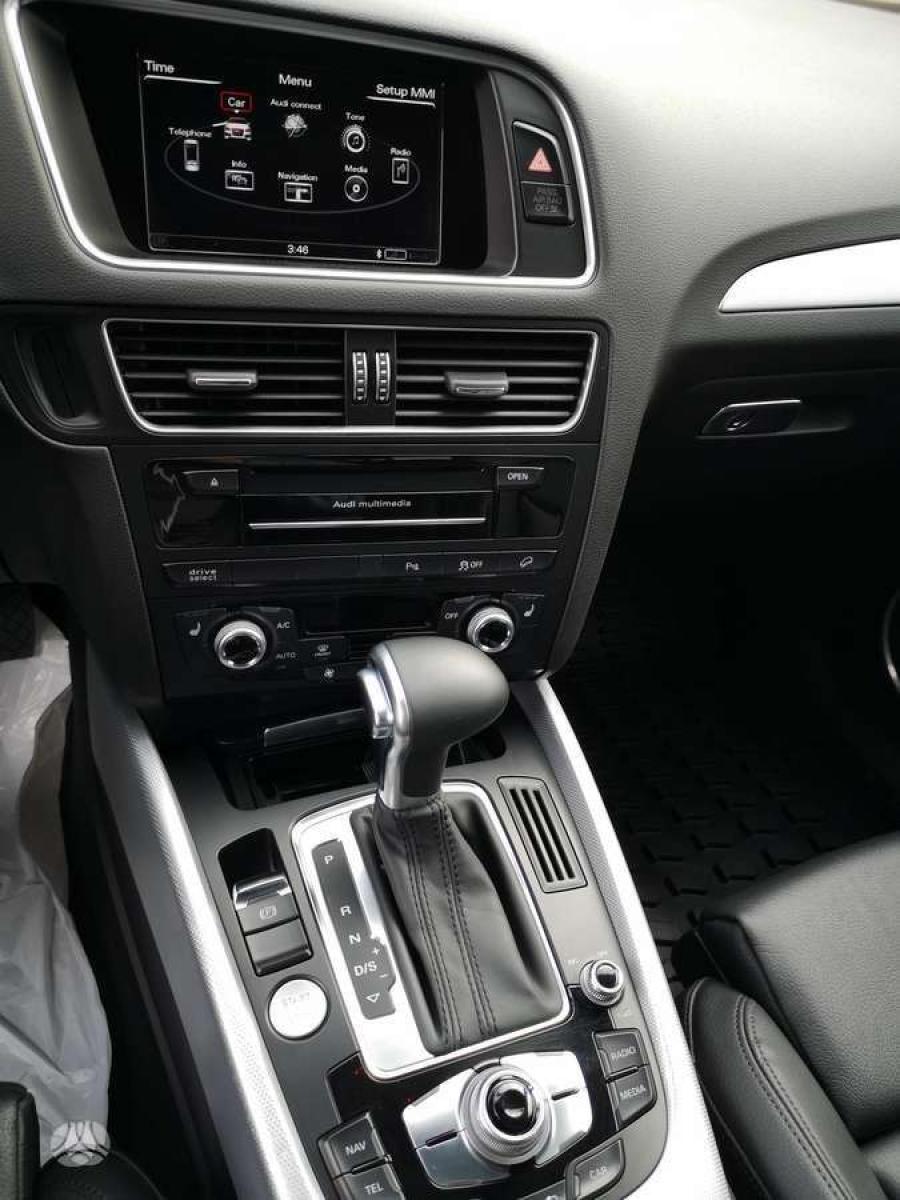 Blue Audi Q5 2016 in Mazeikiai, with an engine capacity of 1.99 L and mileage of 80 thousand km for 13500 €, photo 14 on AUTOMOTO.COM.LV