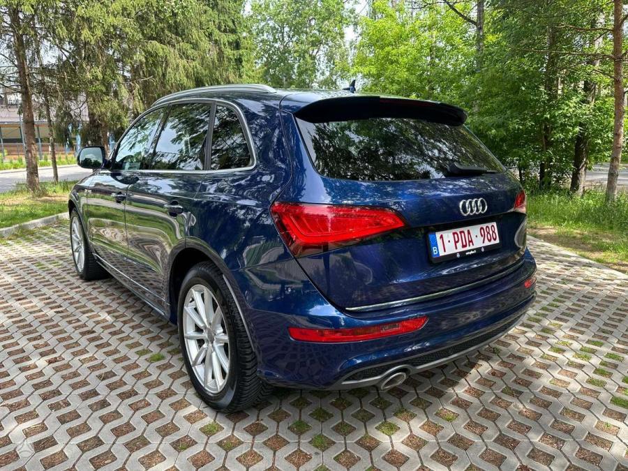 Blue Audi Q5 2016 in Vilnius, with an engine capacity of 1.97 L and mileage of 300 thousand km for 13000 €, photo 5 on AUTOMOTO.COM.LV