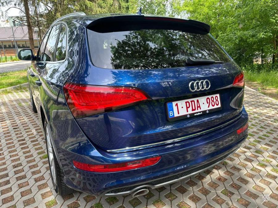 Blue Audi Q5 2016 in Vilnius, with an engine capacity of 1.97 L and mileage of 300 thousand km for 13000 €, photo 6 on AUTOMOTO.COM.LV