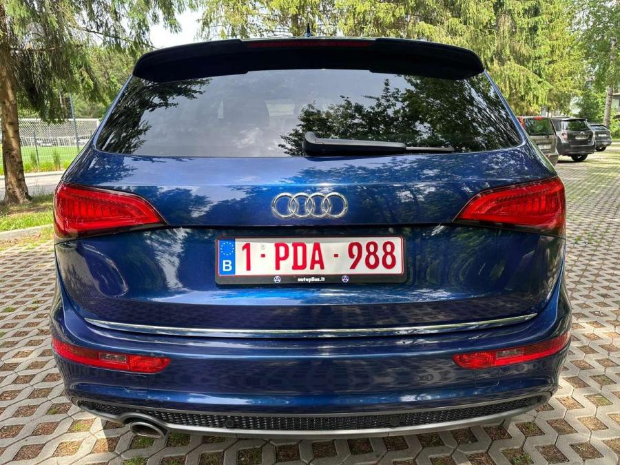 Blue Audi Q5 2016 in Vilnius, with an engine capacity of 1.97 L and mileage of 300 thousand km for 13000 €, photo 8 on AUTOMOTO.COM.LV