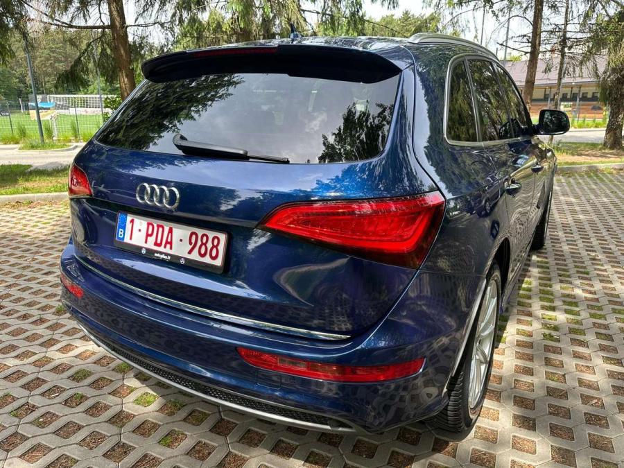 Blue Audi Q5 2016 in Vilnius, with an engine capacity of 1.97 L and mileage of 300 thousand km for 13000 €, photo 10 on AUTOMOTO.COM.LV