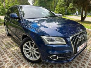 Blue Audi Q5 2016 in Vilnius, with an engine capacity of 1.97 L and mileage of 300 thousand km for 13000 €, photo 13 on AUTOMOTO.COM.LV
