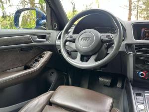 Blue Audi Q5 2016 in Vilnius, with an engine capacity of 1.97 L and mileage of 300 thousand km for 13000 €, photo 21 on AUTOMOTO.COM.LV