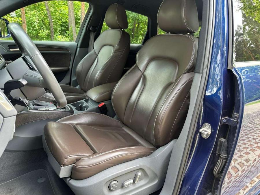 Blue Audi Q5 2016 in Vilnius, with an engine capacity of 1.97 L and mileage of 300 thousand km for 13000 €, photo 30 on AUTOMOTO.COM.LV