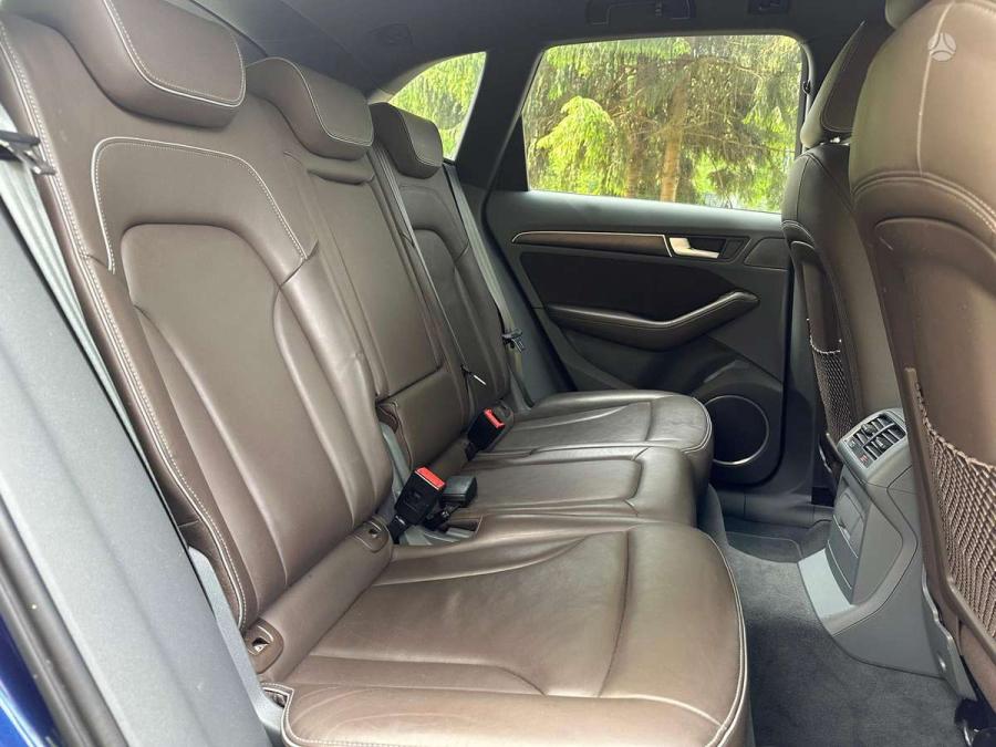 Blue Audi Q5 2016 in Vilnius, with an engine capacity of 1.97 L and mileage of 300 thousand km for 13000 €, photo 33 on AUTOMOTO.COM.LV