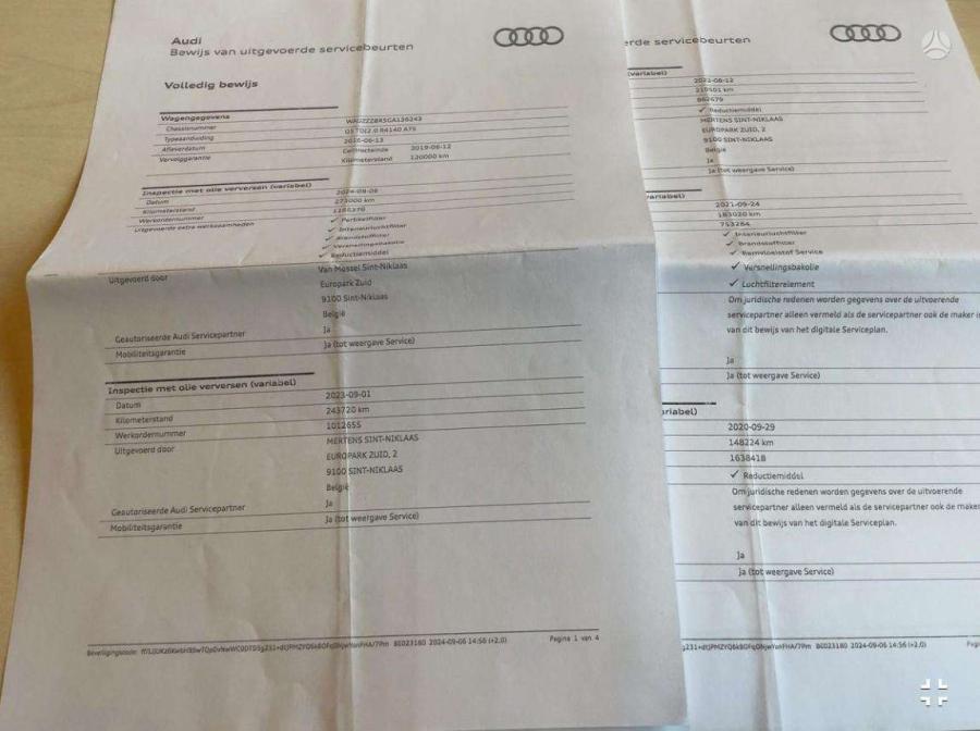 Blue Audi Q5 2016 in Vilnius, with an engine capacity of 1.97 L and mileage of 300 thousand km for 13000 €, photo 44 on AUTOMOTO.COM.LV