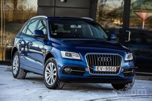 Blue Audi Q5 2016 in Riga, with an engine capacity of 2.00 L and mileage of 189 thousand km for 16000 €, photo 4 on AUTOMOTO.COM.LV
