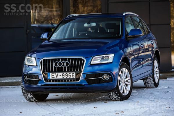 Zils Audi Q5 2016 Rīga, ar dzinēja tilpumu 2.00 L un nobraukumu 189 tūkst. km par 16000 €, foto 5 vietnē AUTOMOTO.COM.LV